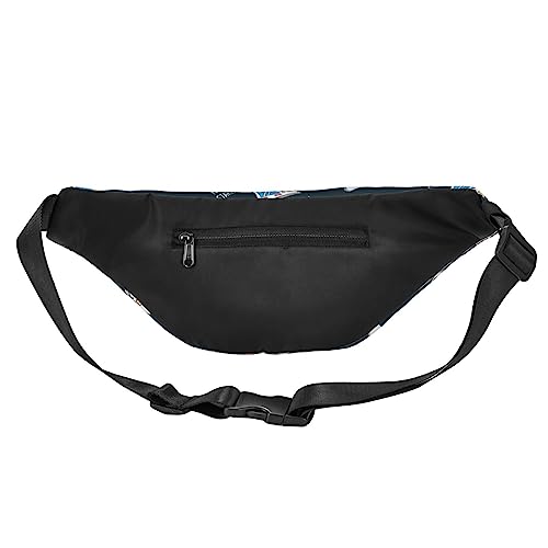Joystick Gamepad Game Controller Fanny Pack Sling Bag Adjustable Waist Bag Crossbody Sling Backpack For Men Women Travel Hiking Cycling Running