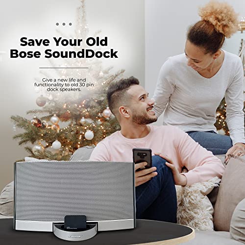 LAYEN i-SYNC 30 Pin Bluetooth Adapter Audio Receiver for Bose SoundDock and Other iPod iPhone Music Docking Stations, Hi-Fi, Stereo and Speakers (Not Suitable for Cars)