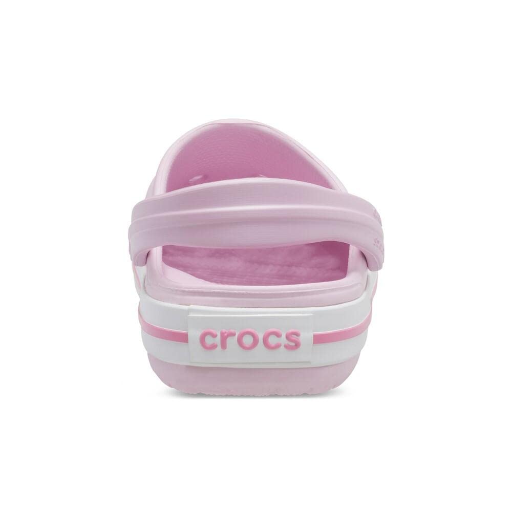 Crocs Unisex-Child Crocband Clogs (Little Kid/Big Kid), Ballerina Pink, 6 Big Kid