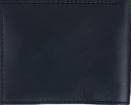 Leather Impressions Slim Genuiue Leather Wallet for Men - Bifold wallets for Men with 1 ID window,8 Card Holder,2 Money Holder-Premium Mens Wallet leather an excellent gift (Minimalist, Black)