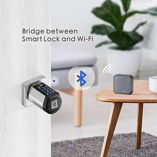 WELOCK Smart WiFibox 2 Gateway for Smart Door Lock WiFi Bridge for Keyless Entry Door Lock, Remote Control Smart Hub, Compatible with Alexa,Compatible with All WE LOCK Smart Door Locks