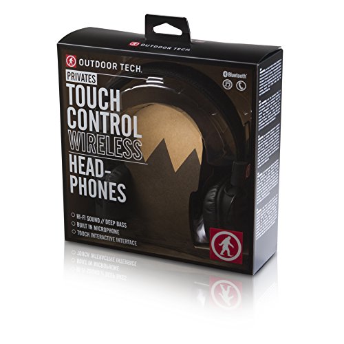 Outdoor Tech OT1400 Privates - Wireless Bluetooth Headphones with Touch Control (Purplish)