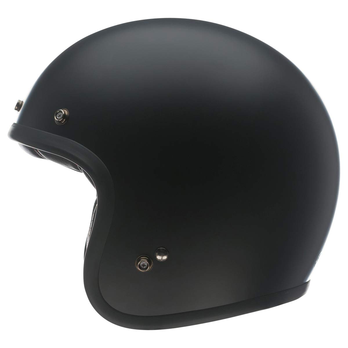 BELL Custom 500 Open-Face Motorcycle Helmet (Matte Black - Medium)