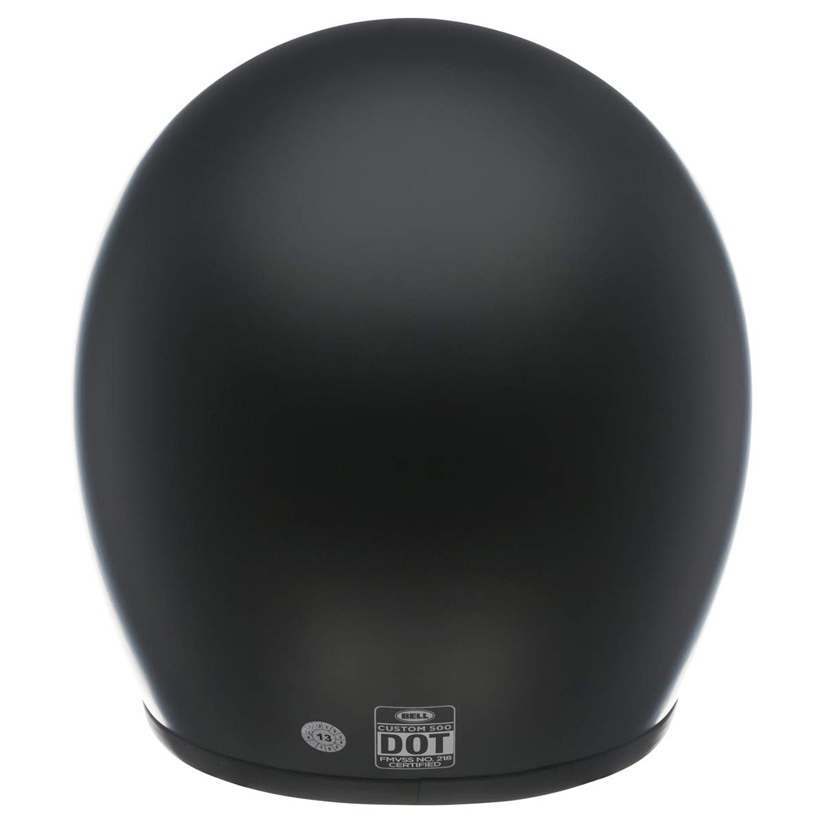 BELL Custom 500 Open-Face Motorcycle Helmet (Matte Black - Medium)