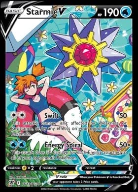 Pokemon - Starmie V - TG13/TG30 - Astral Radiance - Trainer Gallery - Ultra Rare