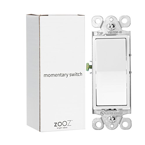 Zooz Momentary Push-Button in-Wall Switch ZAC99