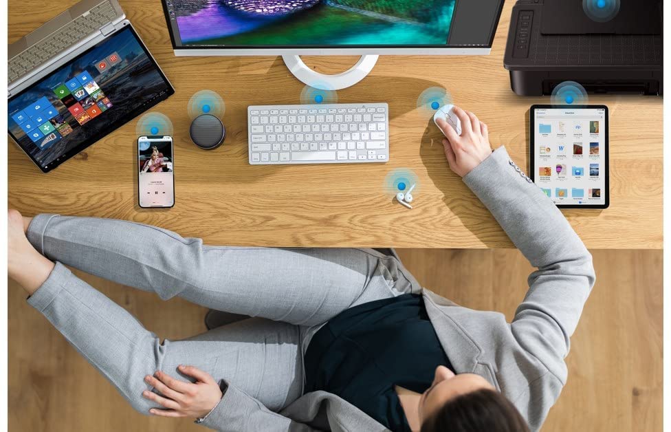 Sonnet Long-Range USB Bluetooth 4.0 Micro Adapter for macOS 10.12+ and Windows
