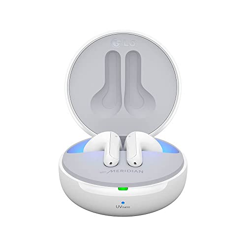LG TONEFN7UV Tone Free Active Noise Cancellation Wireless Earbuds w/Meridian Audio