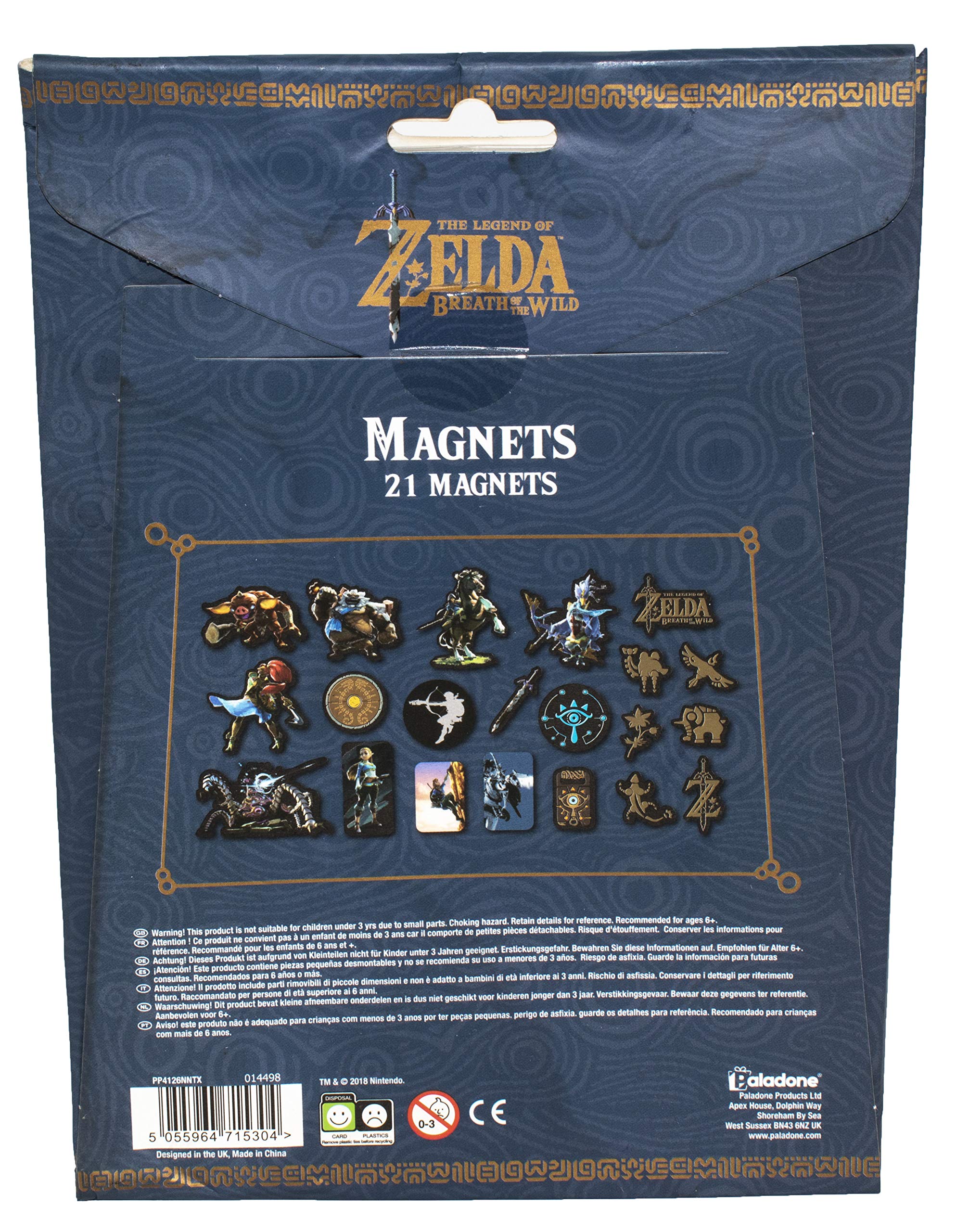 Paladone Nintendo The Legend Of Zelda Magnets