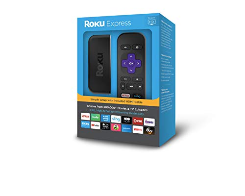 Roku Express | Easy High Definition (HD) Streaming Media Player (2018)