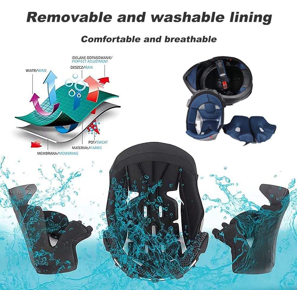 Cat Ear Bluetooth Motorcycle Helmet, DOT Certification Full Face Flip-Up Motorbike Helmet, Cool Cute Cat Helmets with HD Visor and Ventilation Syste, for Adults Men Women S~XL