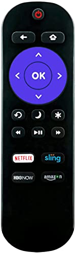 Universal Remote Compatible with All Sharp Roku TV LC-32LB481U LC-43LB481U LC-50LB481U LC-55LB481U