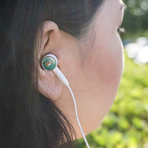 GRAPHICS & MORE Hang in There Sloth Funny Humor Novelty in-Ear Earbud Headphones