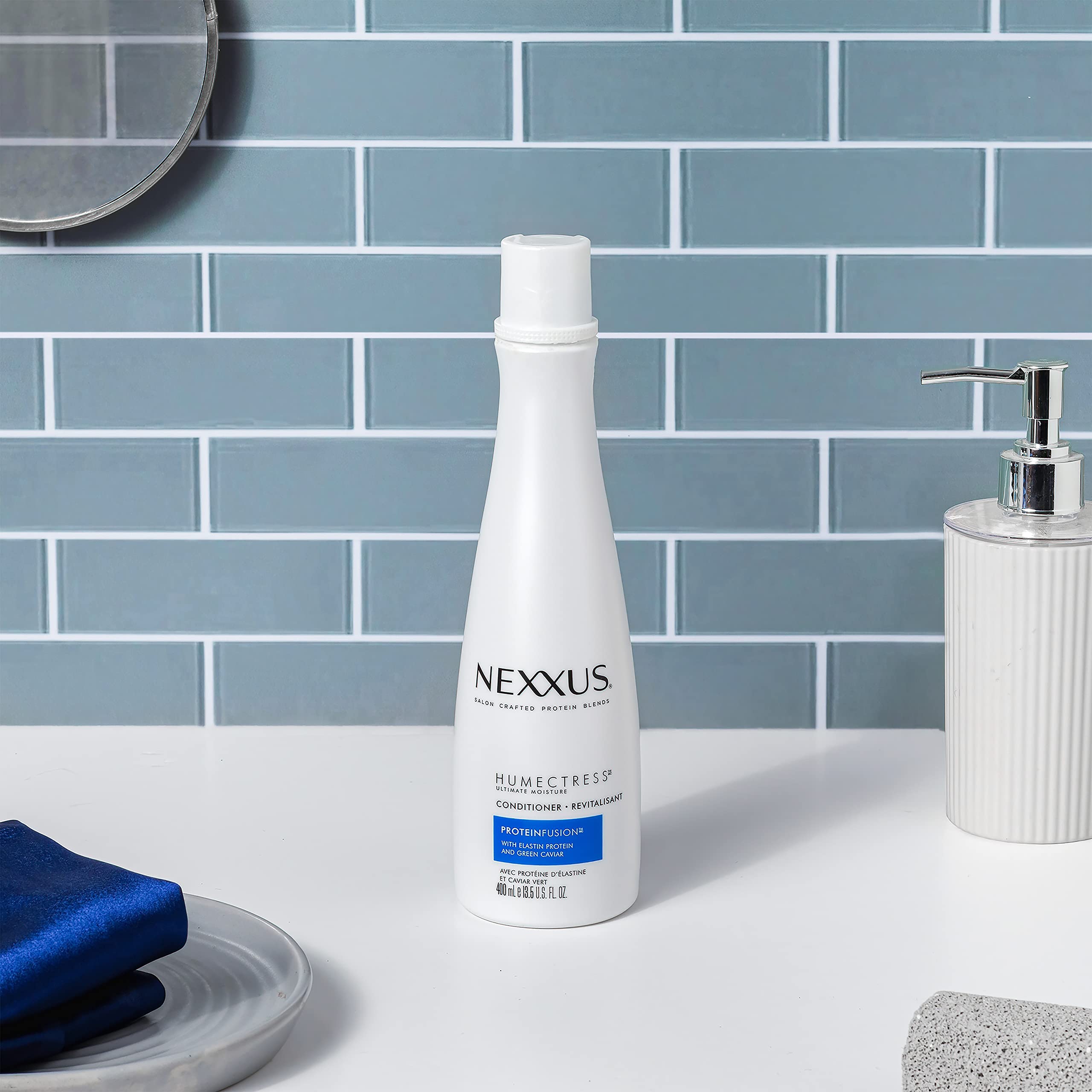 Nexxus Humectress Conditioner Ultimate Moisture For Dry Hair With Caviar & Protein Complex 13.5 oz