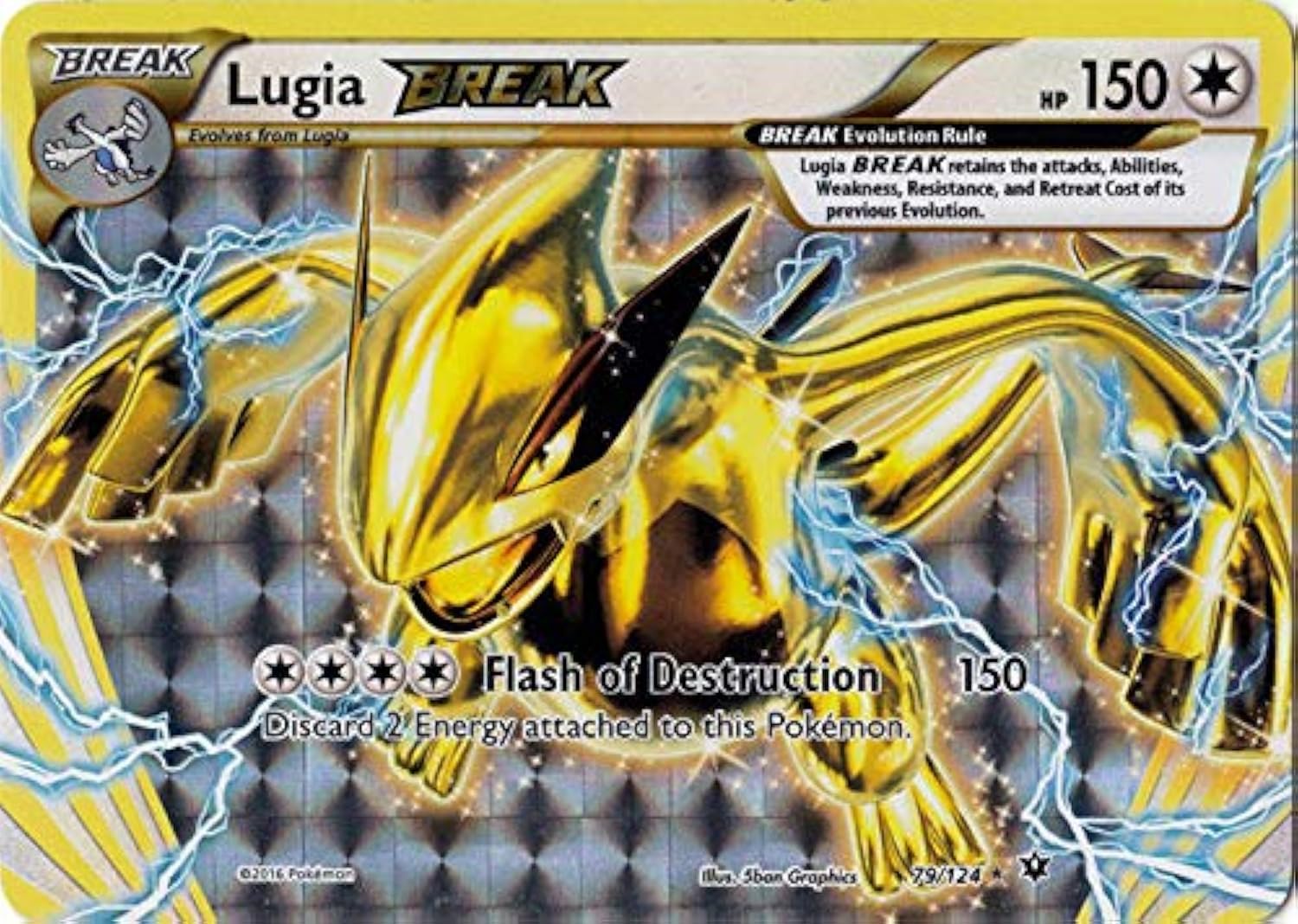 Pokemon - Lugia Break (79/124) - XY Fates Collide - Holo