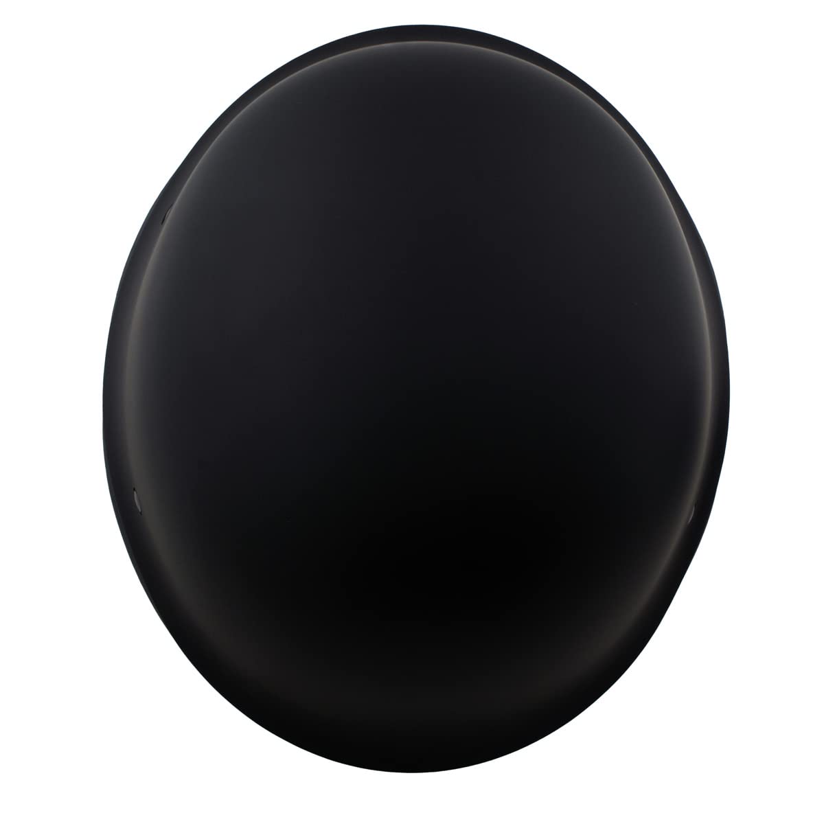 Milwaukee Helmets MPH9830DOT Rascal 3/4 Open Face Flat Black 2 in 1 Motorcycle Helmet Biker - Large