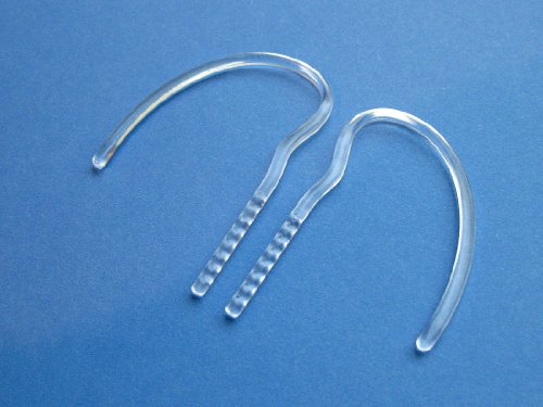 2 Clear Long Earhooks Earloops Compatible with Blueant T1, V1, V1x, Z9, Z9i Headset Wireless Devices