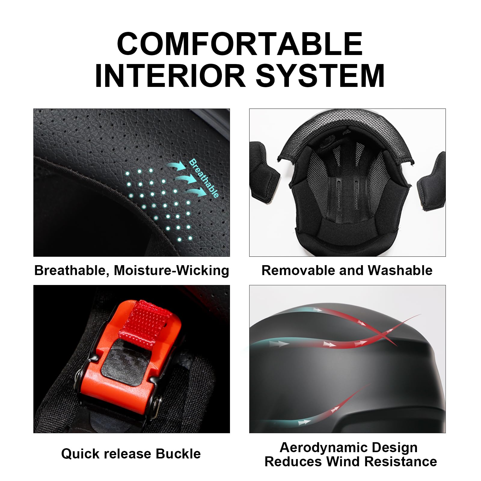 TRIANGLE Motorcycle Helmets Full Face Motorcycle Helmet for Men & Women with Tinted and Clear Visor Meet Dot Approved