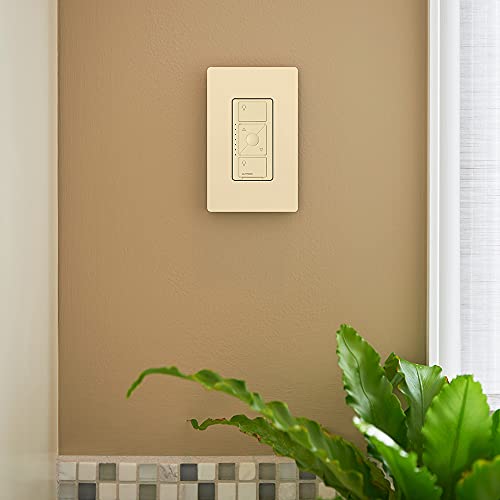 Lutron Caséta Smart Dimmer Switch for ELV+ Bulbs, 250W LED, PD-5NE-IV, Ivory