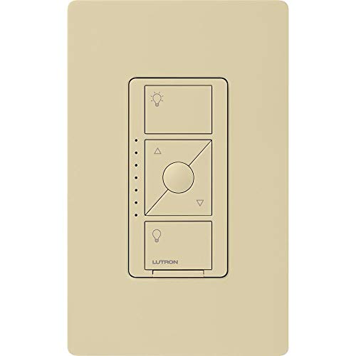 Lutron Caséta Smart Dimmer Switch for ELV+ Bulbs, 250W LED, PD-5NE-IV, Ivory