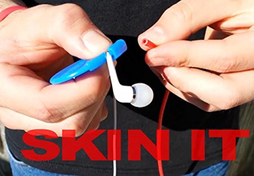 Cordskinz - (White) Anti-Tangling, Protective & Fashionable Sleeves for Earbuds …