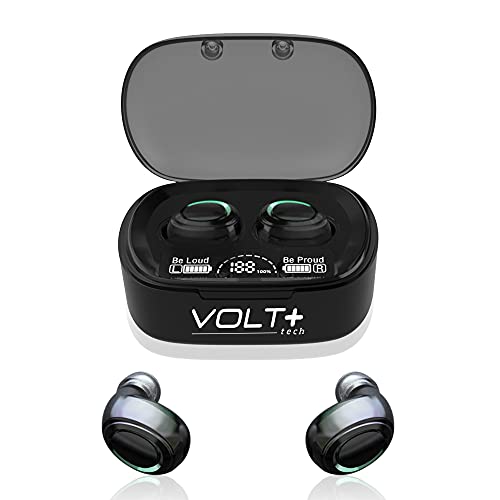 Wireless V5.1 PRO Earbuds Works for Google Pixel 5/5XL/4XL/3XL/4a/5G IPX3 Bluetooth Touch Waterproof/Sweatproof/Noise Reduction with Mic (Black)