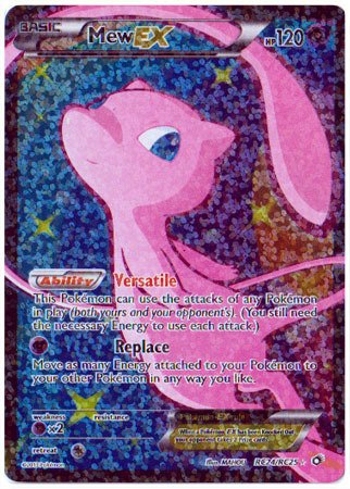Pokemon - Mew-EX (RC24/RC25) - Legendary Treasures