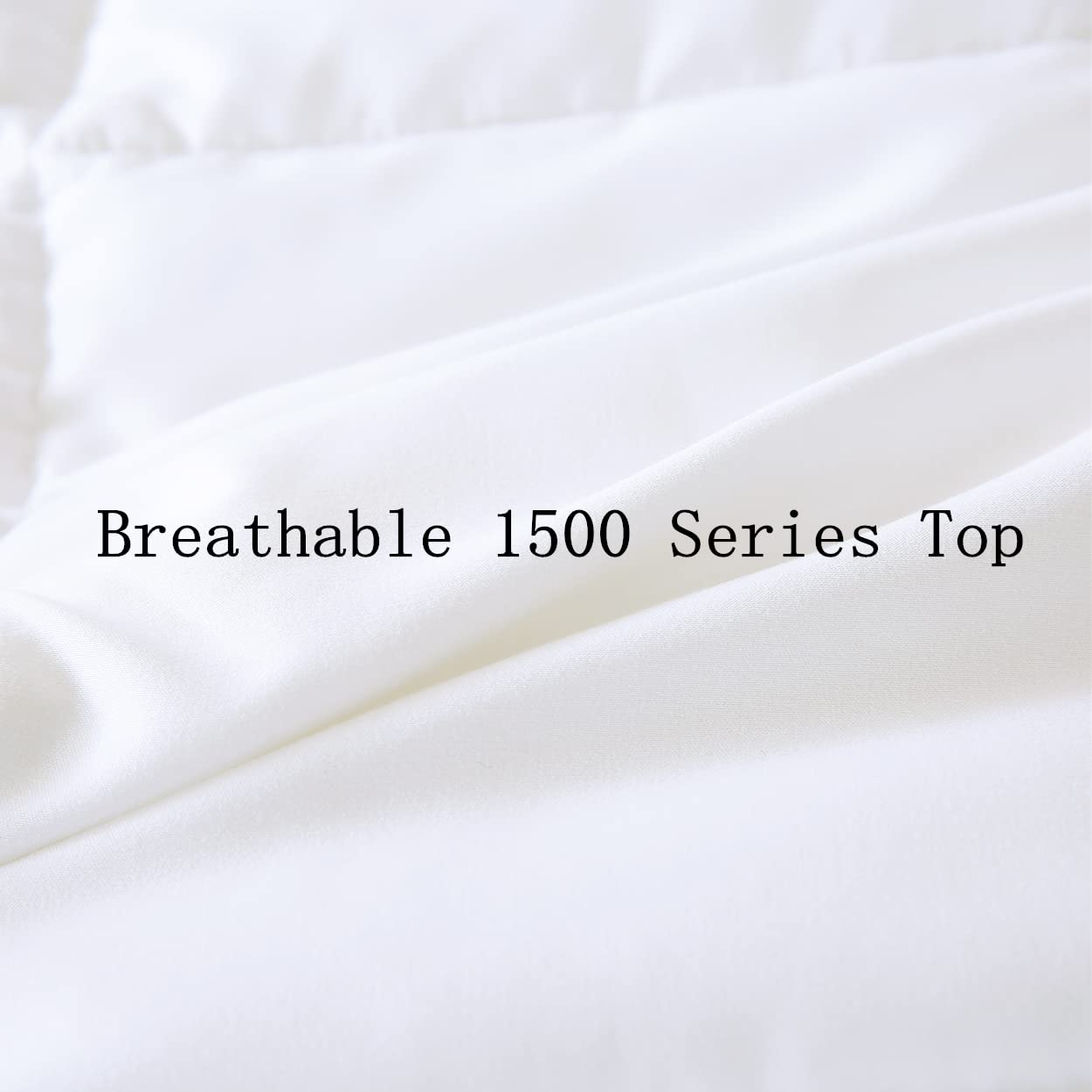 JURLYNE Full XL Mattress Topper - Extra Thick Cooling Mattress Pad Cover - Pillow Top with Breathable 4D Spiral Fiber Filling Mattress Cover