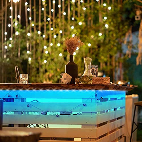 Feit Electric TAPE16/RGBW/AG/RP 100 Watt Equivalent WiFi Dimmable, No Hub Required, Alexa or Google Assistant LED Smart Light Tape Strips