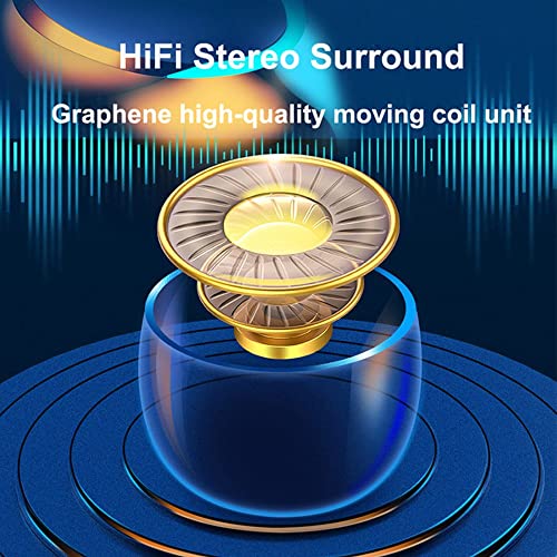 GrowToChoice in-Ear Headphone Waterproof LCD Display Stereo Power Bank Mobile Phone Wireless Earbuds - White