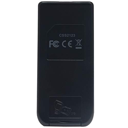 New Replacement Soundbar Remote Control fit for Philips CSS2123 Sound Bar System CSS2123B/F7 CSS2133B/F7 CSS2133 996510054954, 996510050576, 996510063326