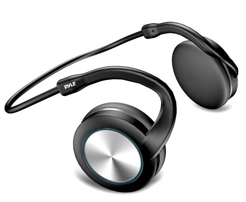 Pyle PHBT3E Bluetooth Sports Flex Headphones with Wrap Around Flexible Band and Built-In Mic