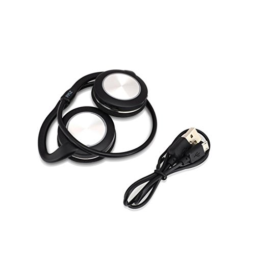 Pyle PHBT3E Bluetooth Sports Flex Headphones with Wrap Around Flexible Band and Built-In Mic