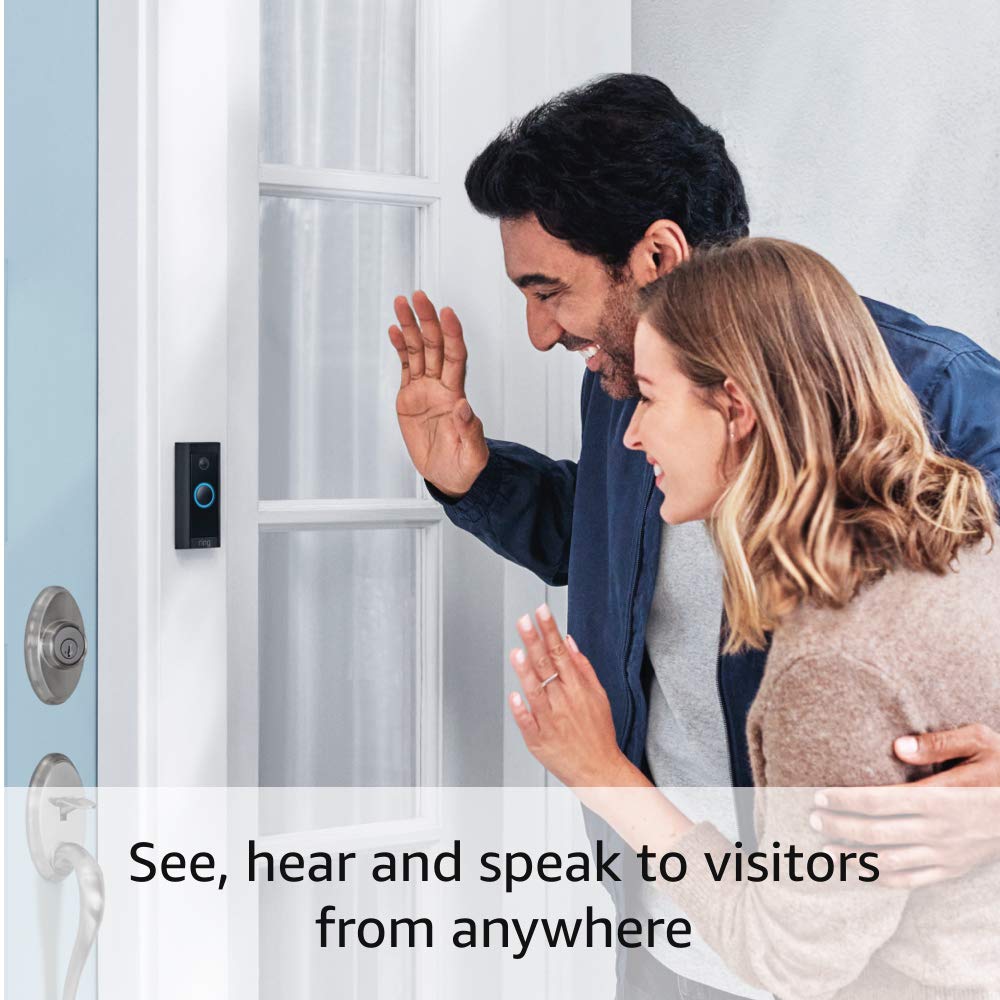 Certified Refurbished Ring Video Doorbell Wired β Convenient, essential features in a compact design (existing doorbell wiring required) - 2021 release