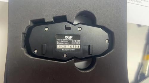 XGP Motorcycle Bluetooth Headset V5.2 with Music Sharing, 2-Way Motorcycle Helmet Bluetooth with IP67 Waterproof, Motorcycle Communication Systems with Hi-FI Speakers for ATV/Snowmobile/Ski,1 Pack