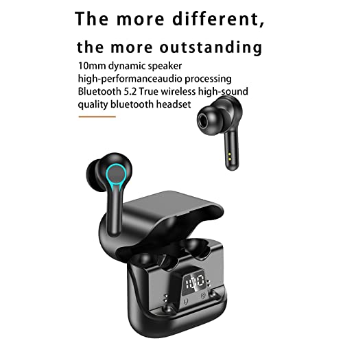 HiFi Bluetooth Earbuds, Bluetooth Headset Game Music Dual Ear Wireless Sport Earphone Intelligent Noise Reduction Waterproof Headset