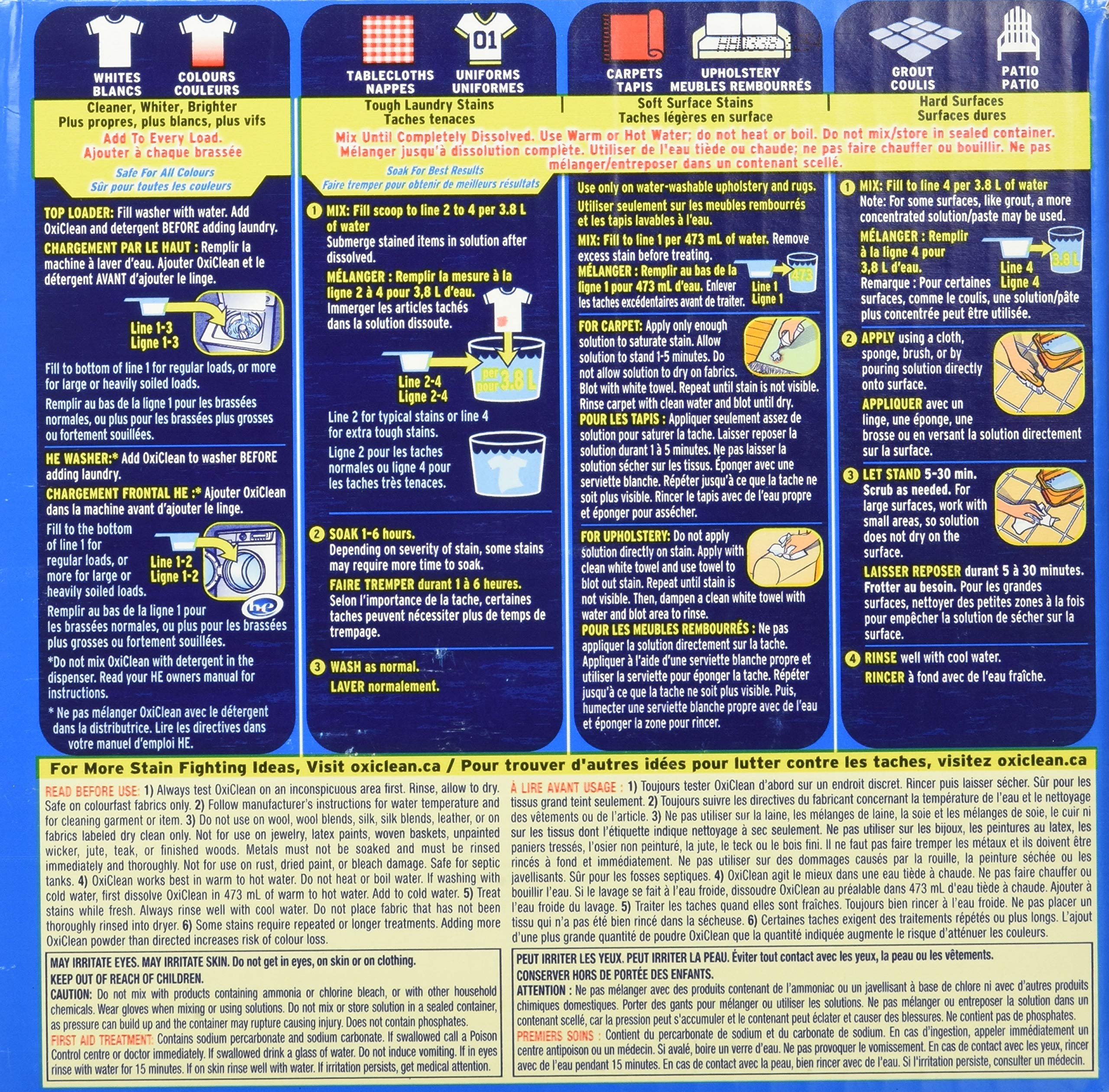 OxiClean Versatile Stain Remover with Max Efficiency (275 Loads)
