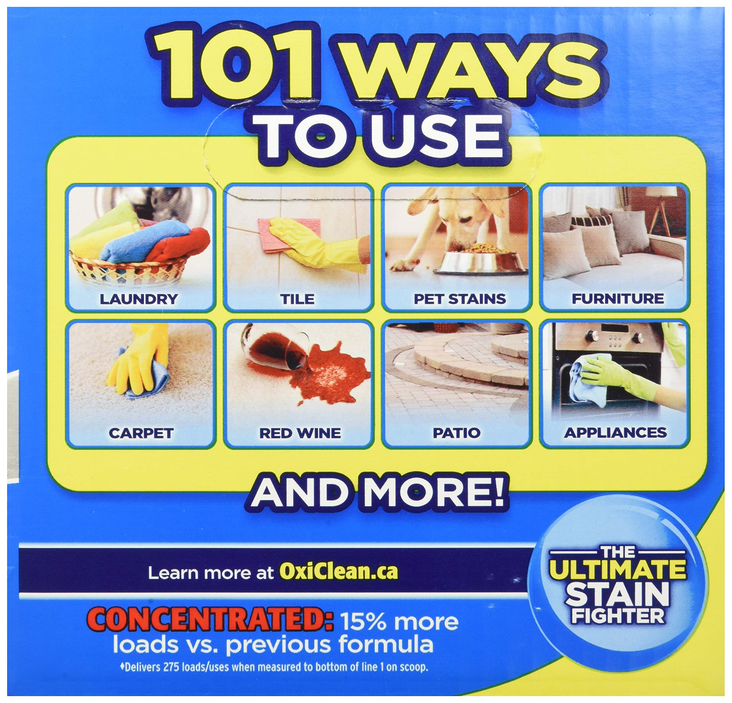 OxiClean Versatile Stain Remover with Max Efficiency (275 Loads)