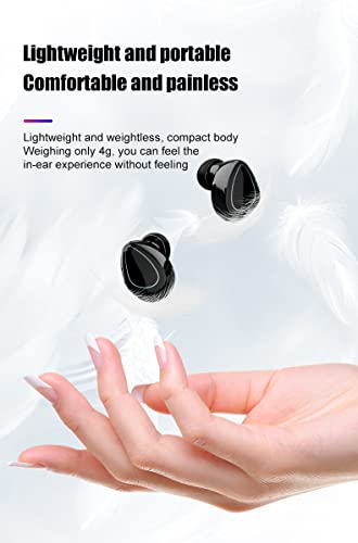 Wireless Earbuds, Bluetooth 5.2 Earbuds 140H Playtime Bluetooth Headphones HD Stereo Noise Cancelling Wireless Earphones in Ear with Mic, USB-C Charging Case, IP7 Waterproof Headset for Sports