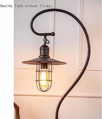 ANIIC Floor Lamps for Living Room Modern Industrial Floor Lamp for Living Rooms Bedroom Rustic Reading Standing Lamp Standing Indoor Pole Lamp Standing Lamp