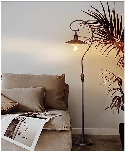 ANIIC Floor Lamps for Living Room Modern Industrial Floor Lamp for Living Rooms Bedroom Rustic Reading Standing Lamp Standing Indoor Pole Lamp Standing Lamp