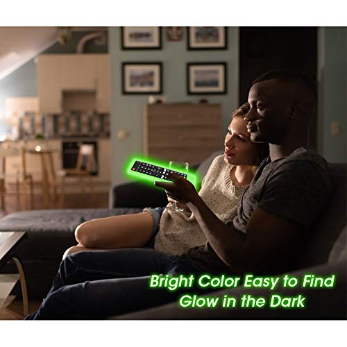 Silicone Protective Case for LG AKB75095307 AKB75375604 AKB74915305 Remote Control, Shockproof Anti-Lost Remote Cover Holder Skin Sleeve Protector for LG Smart TV Remote (Glow Green)