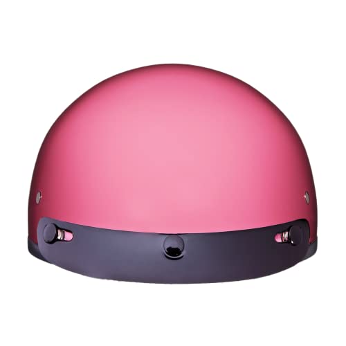 Motorcycle Helmet Half Skull Cap - Lightweight & Stylish DOT Approved Helmets for Adults - Perfect for Men and Women Riders - Comfortable & Secure Fit- Stylish Protection for Everyday Riding