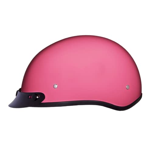 Motorcycle Helmet Half Skull Cap - Lightweight & Stylish DOT Approved Helmets for Adults - Perfect for Men and Women Riders - Comfortable & Secure Fit- Stylish Protection for Everyday Riding