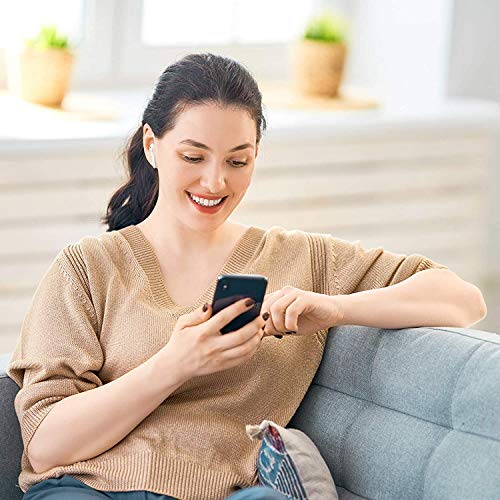 Wireless Earbuds,Bluetooth Headphones Built-in Mic,Bluetooth 5.1 Ear Buds with Hi-Fi Stereo Sound,IPX7 Waterproof Touch Control with Type C Quick Charging for iOS/Android