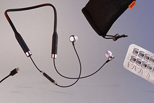 RHA MA650 Wireless Earbuds: Sweat-Proof Bluetooth in-Ear Headphones with 12hr Battery, 3 Year Warranty Included
