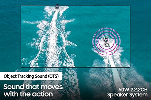 SAMSUNG 75-Inch Class QLED Q80A Series - 4K UHD Direct Full Array Quantum HDR 12x Smart TV with Alexa Built-in and 6 Speaker Object Tracking Sound - 60W, 2.2.2CH (QN75Q80AAFXZA, 2021 Model)