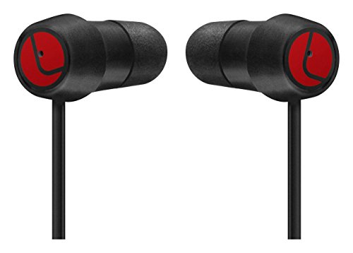 Lucid Audio HLT-Earbud-HS-TV Amped HearBand and Wireless TV Streamer - Bluetooth Neckband Earbuds - Black