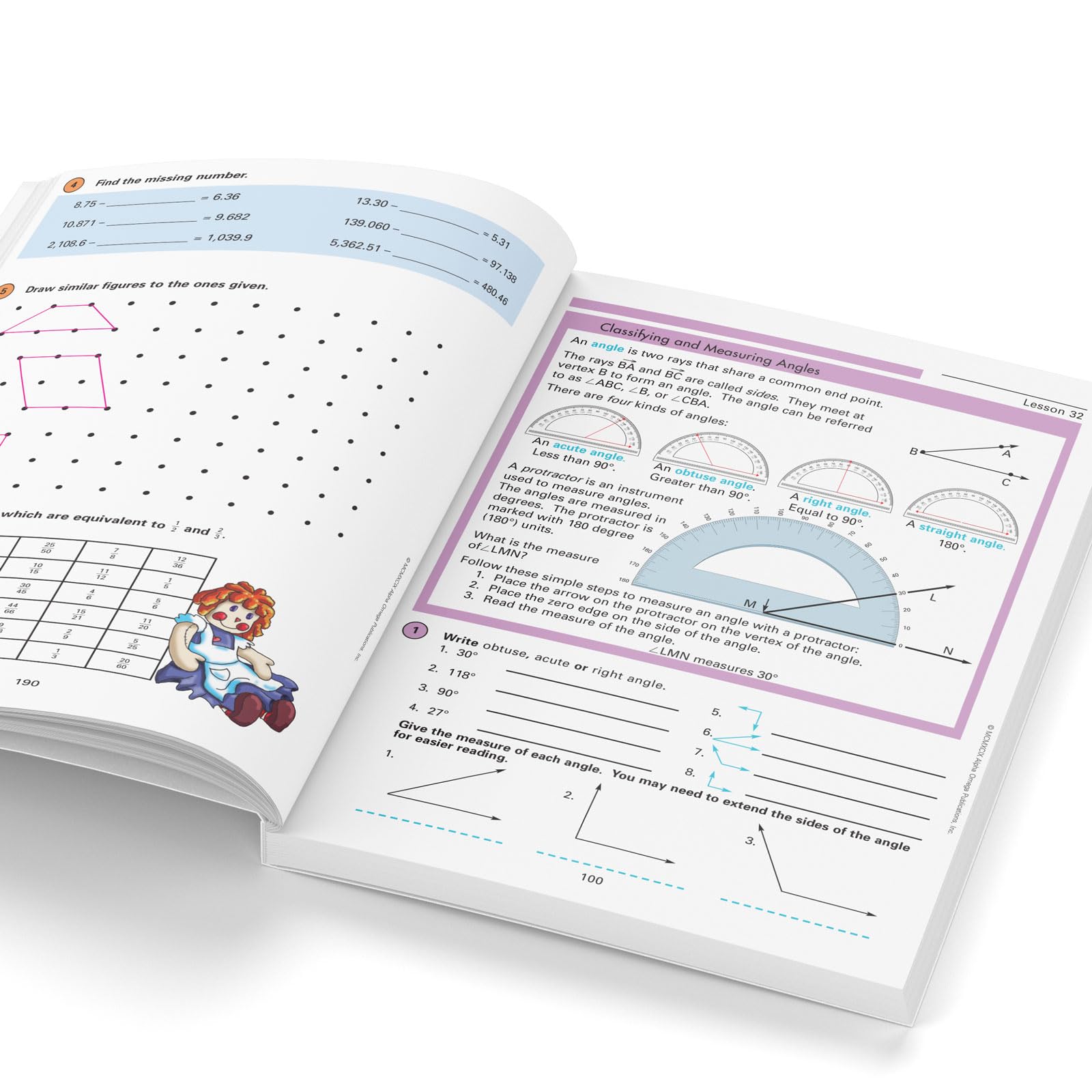 Horizons 6th Grade Math Student Book 1 (Lifepac)