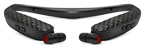 Lucid Audio HLT-Earbud-HS-TV Amped HearBand and Wireless TV Streamer - Bluetooth Neckband Earbuds - Black